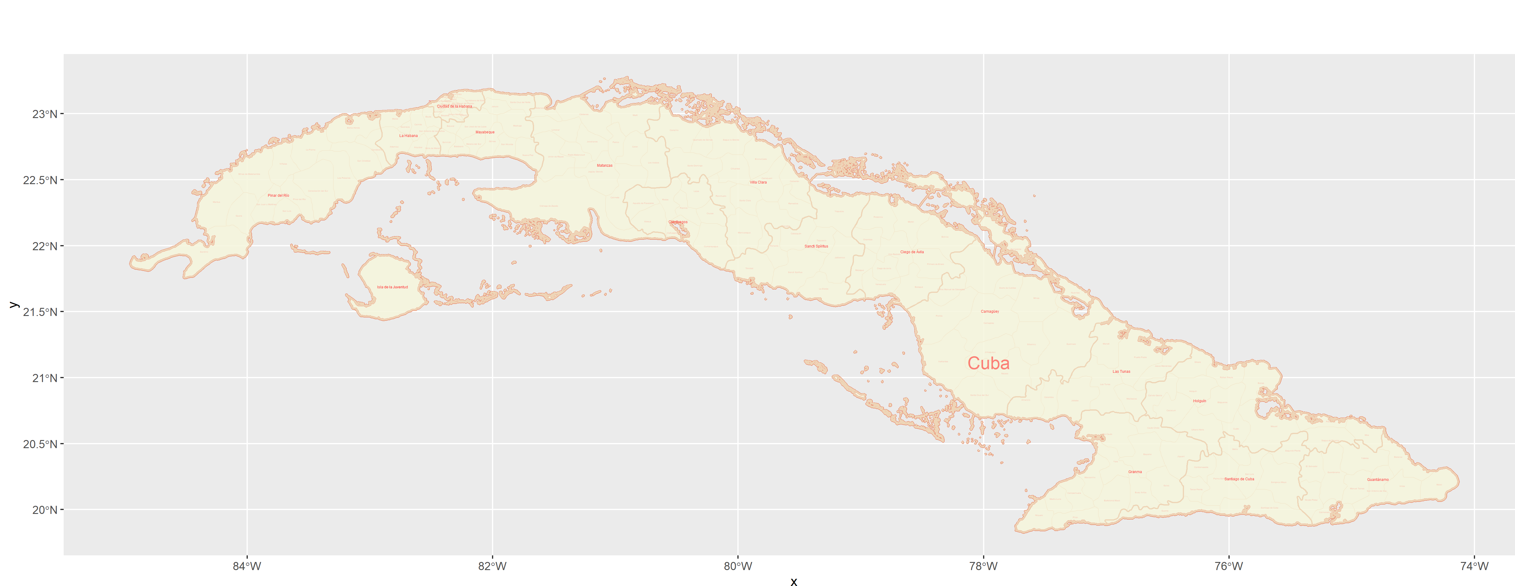 Final Project Individual Deliverable: Cuba | Workshop